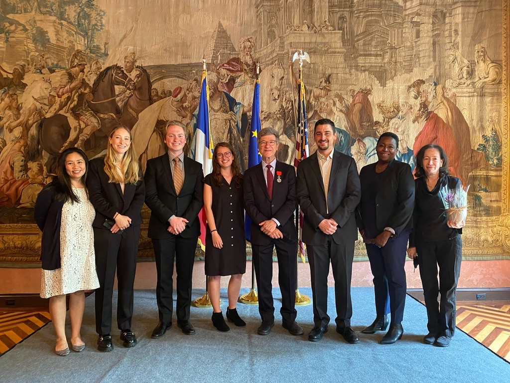 Jeffrey Sachs receives French Legion of Honor | Center for Sustainable ...